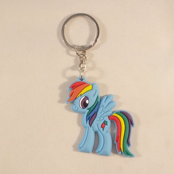 Kristy's Jewels | Accessories | Silver My Little Pony Key Rings Rainbow ...